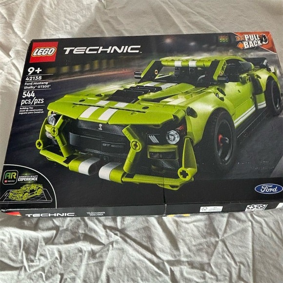 Lego | Toys | Lego Technic Ford Mustang Shelby Gt50 Building Set 544 ...